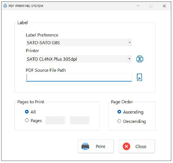 Automated PDF Label Splitting Tool for Safe, Efficient Printing